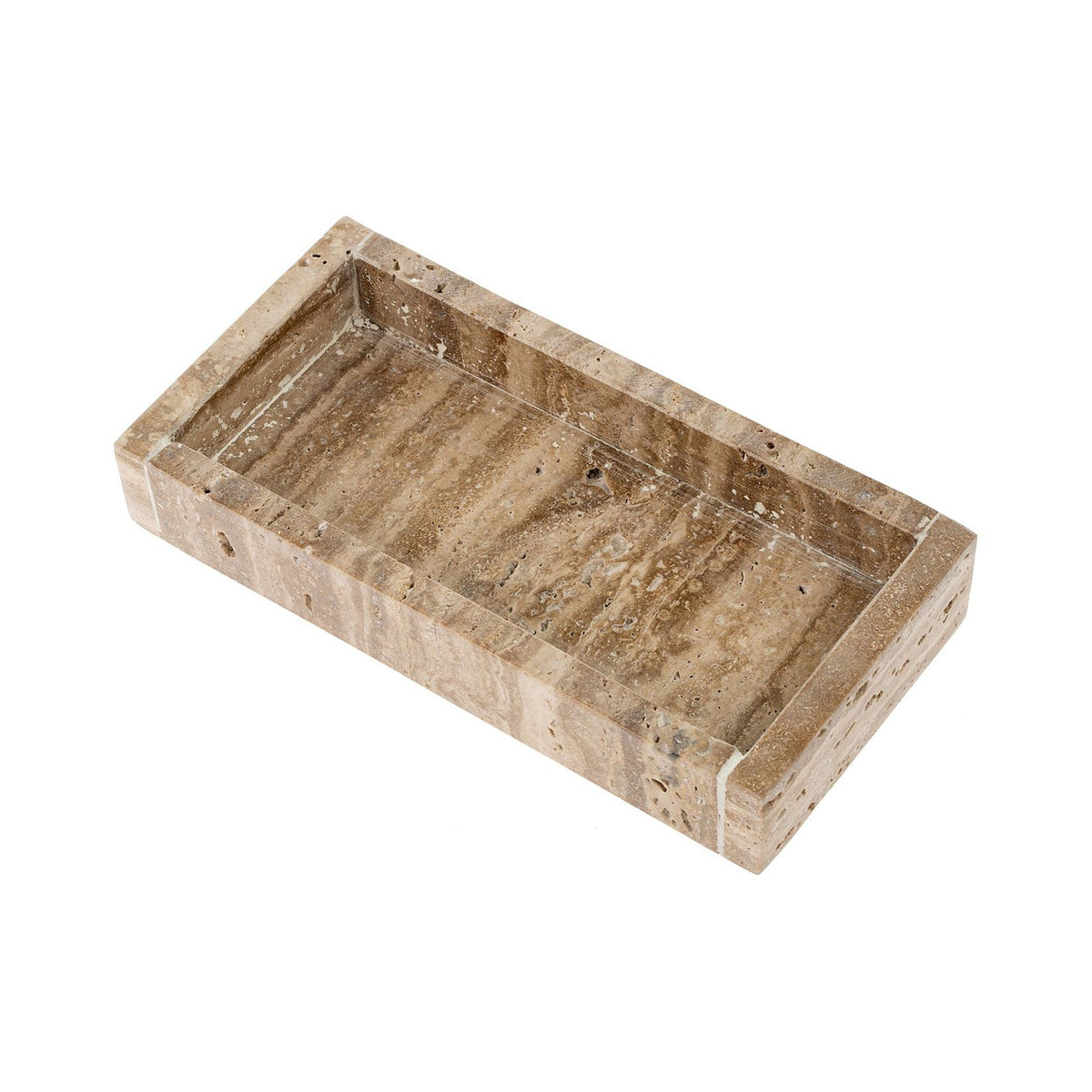 Small Rectangular Travertine Tray – Pot & Pantry