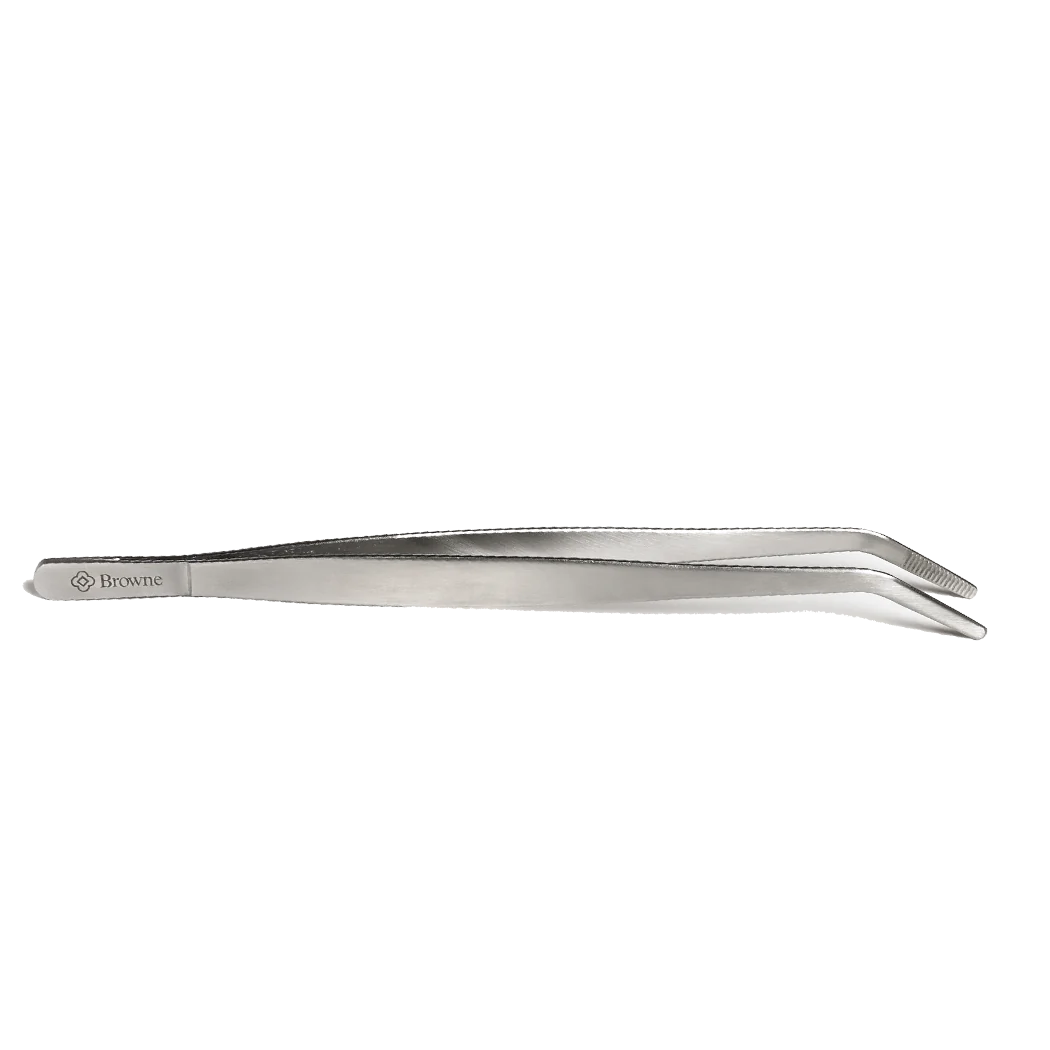 Curved Plating Tongs – Pot & Pantry
