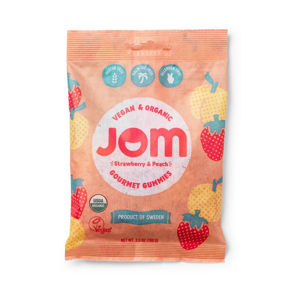 JOM Strawberry & Peach Gummies – Pot & Pantry