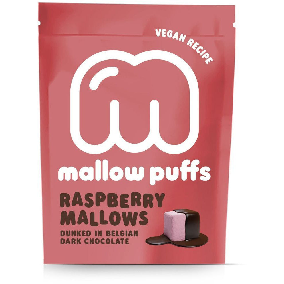 Raspberry & Dark Chocolate Mallow Puffs – Pot & Pantry